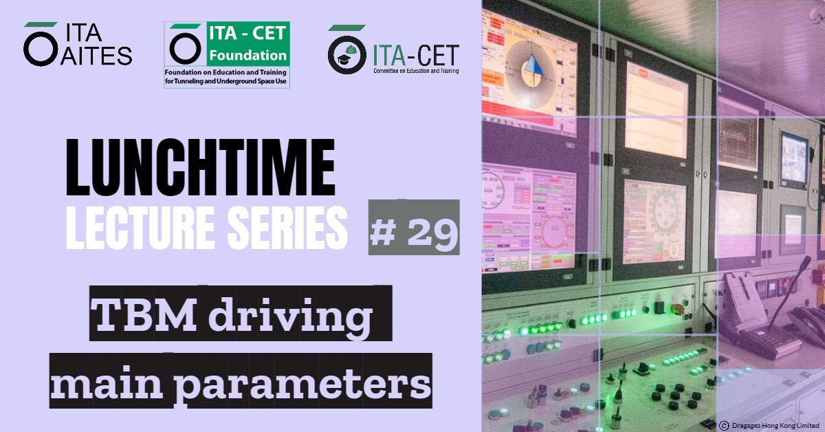 Próxima Lunchtime Lecture da ITA será realizada no dia 10/10 - tuneis ...